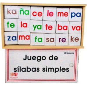 Juego de Sílabas – Mexicaja